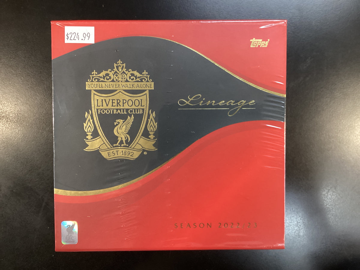 2022-23 Liverpool Lineage Hobby Box – GEM CITY COLLECTS SPORTS CARDS ...